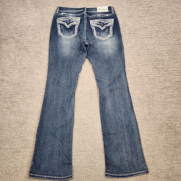 Grace in LA | Jeans | Grace In La Embellished Bootcut Jeans Womens ...
